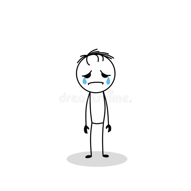 Sad Stickman Stock Illustrations – 2,097 Sad Stickman Stock ...