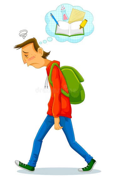 Miserable Student Stock Illustrations – 112 Miserable Student Stock ...