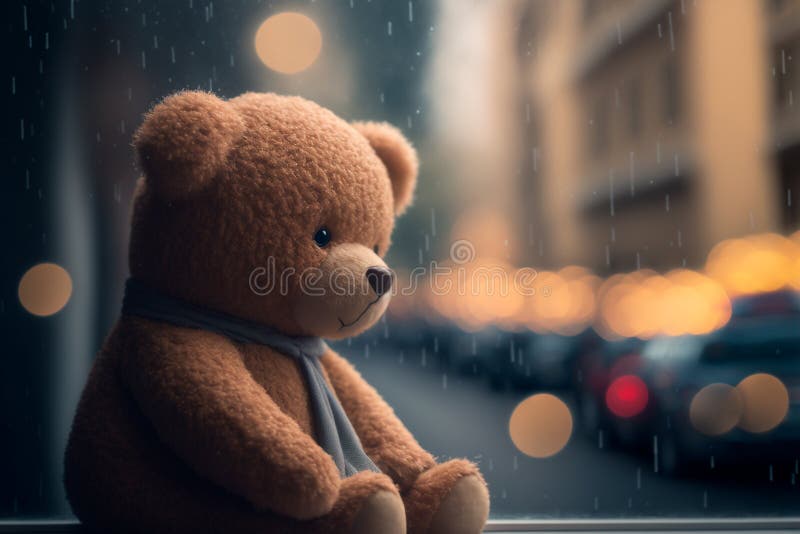 Crying Teddy Bear Wallpaper