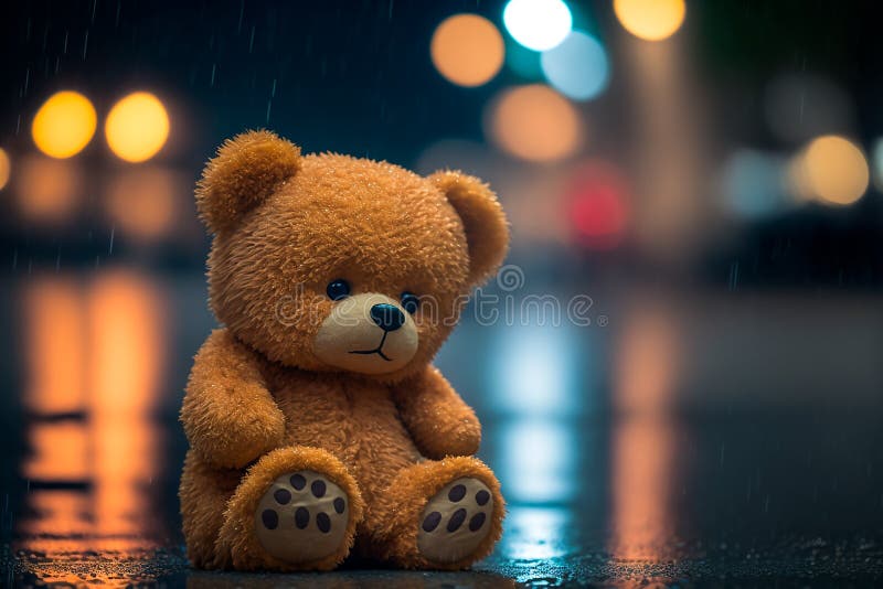 Crying Teddy Bear Wallpaper