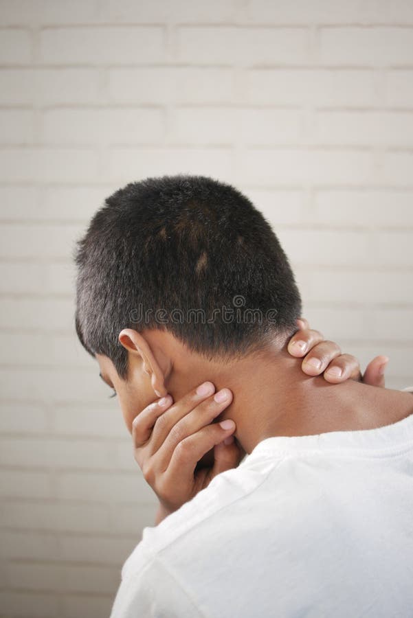 Sad teenage boy head down stock photo. Image of indoors - 255154432