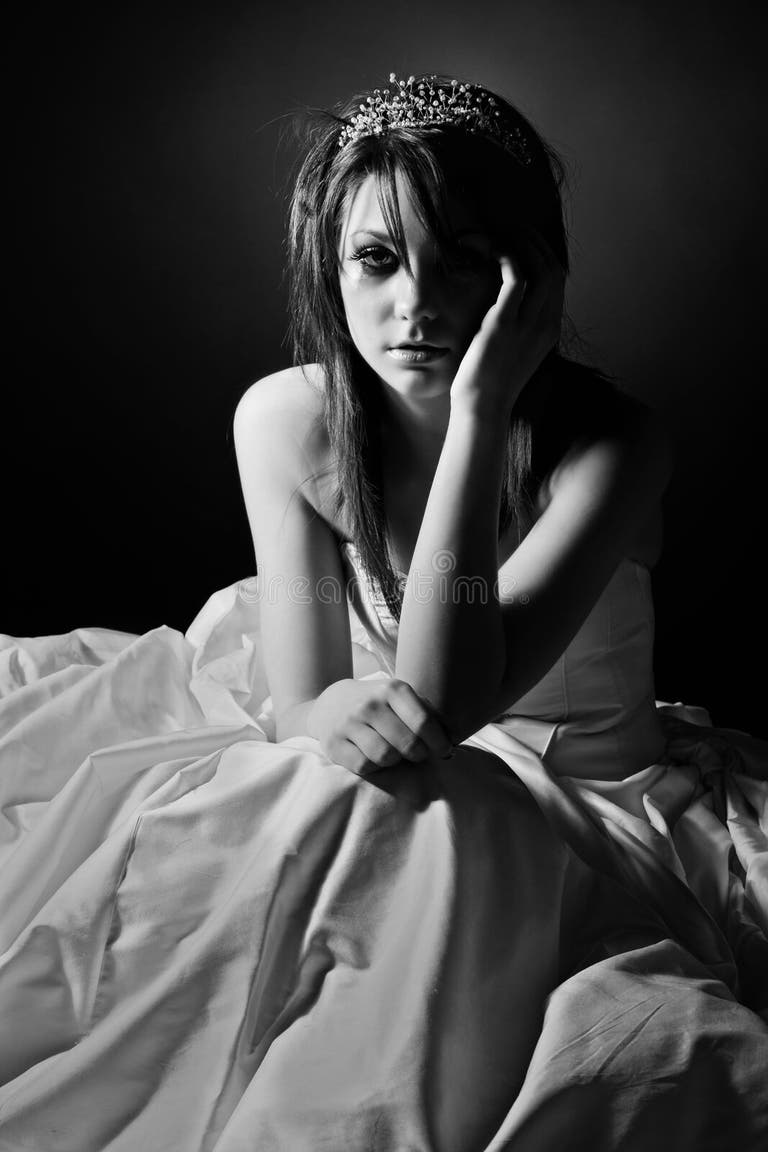 200 Sad Bride Black Background Stock Photos - Free & Royalty-Free Stock ...