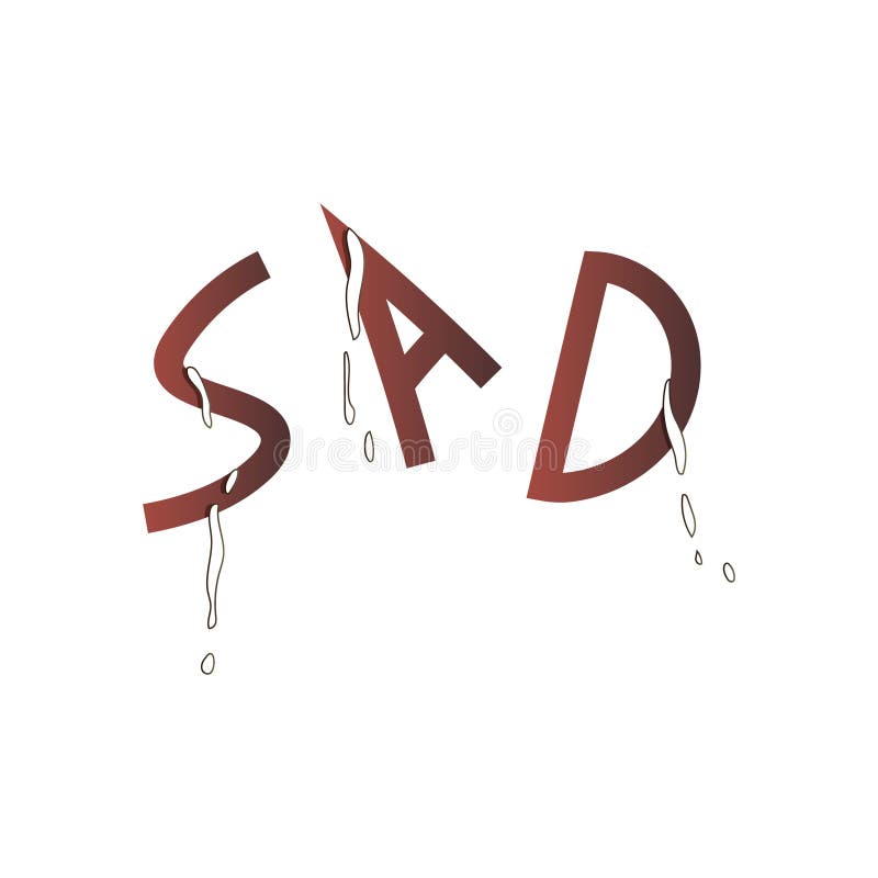 Adjective Sad Stock Illustrations – 28 Adjective Sad Stock ...