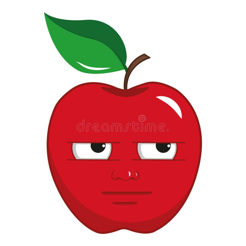 Sad Tired Apple Stock Illustrations – 16 Sad Tired Apple Stock ...