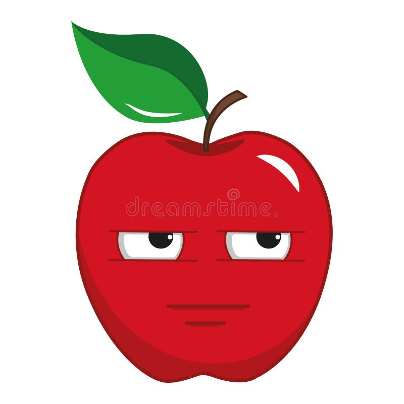 Sad Tired Apple Stock Illustrations – 16 Sad Tired Apple Stock ...