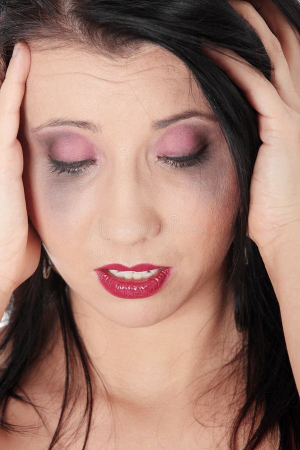 Sad woman stock photo. Image of glamour, fashion, girl - 17485232