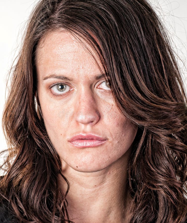 Startled woman stock image. Image of eyes, woman, close - 8671419