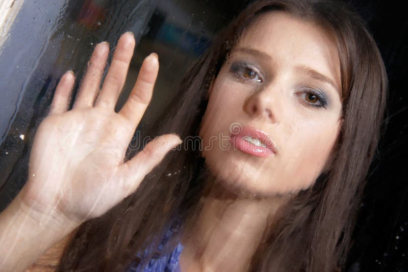Couple Saying Goodbye before Car Travel Stock Image - Image of breakup ...