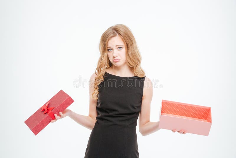 Disappointment Empty Present Stock Photos - Free & Royalty-Free Stock ...