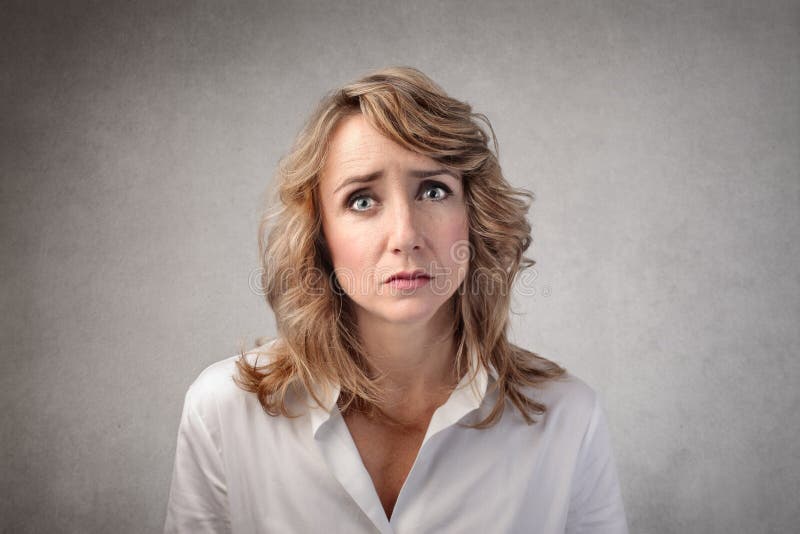 Disappointed sad woman stock photo. Image of hysterical - 32890626