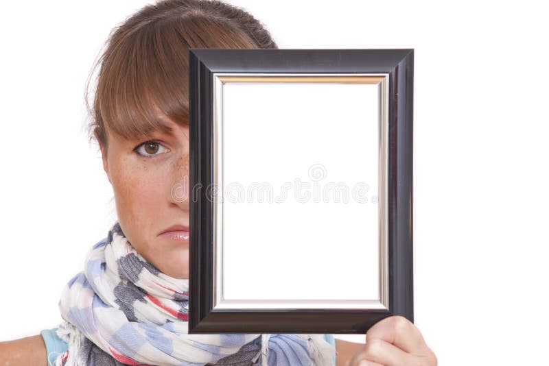 436 Sad Woman Looking Frame Stock Photos - Free & Royalty-Free Stock ...