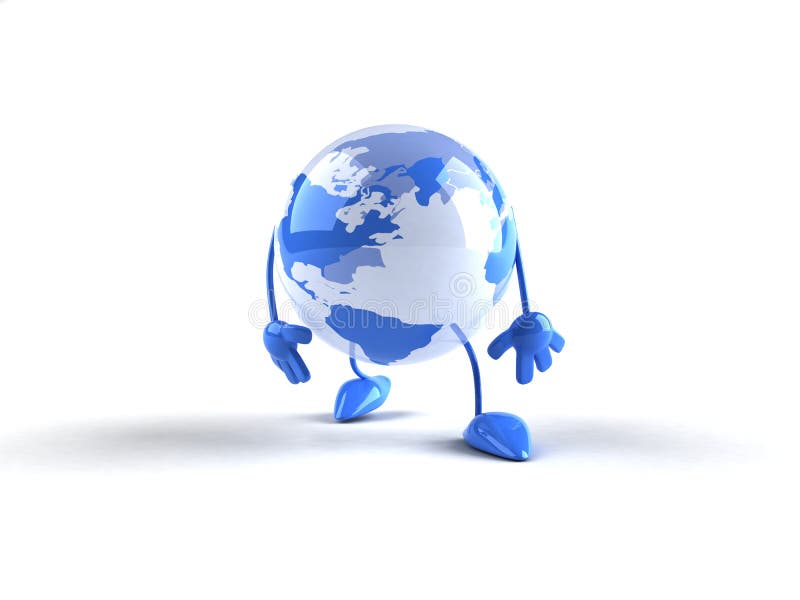 Sad world stock illustration. Illustration of glass, globes - 1791046