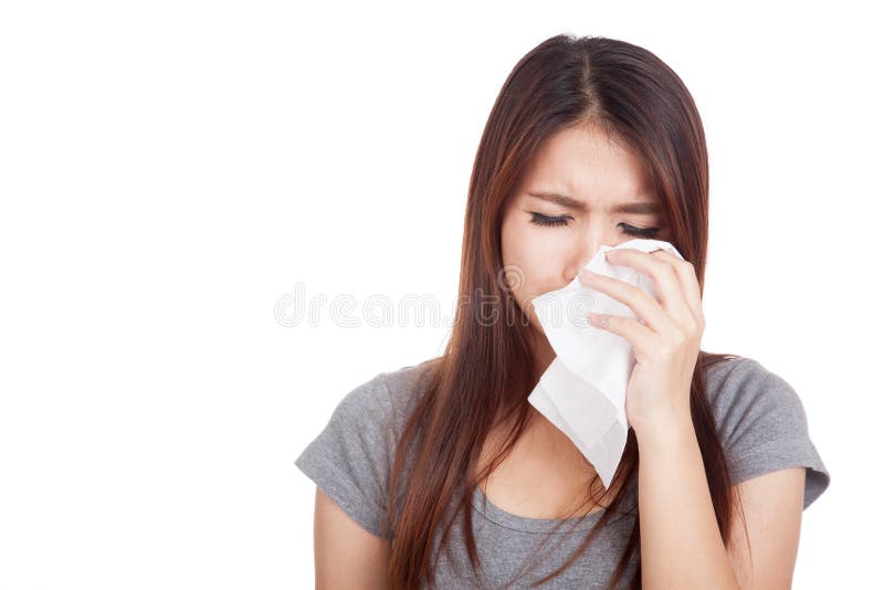 Sad Young Asian Woman Cry Using Tissue Paper Stock Photos - Free ...