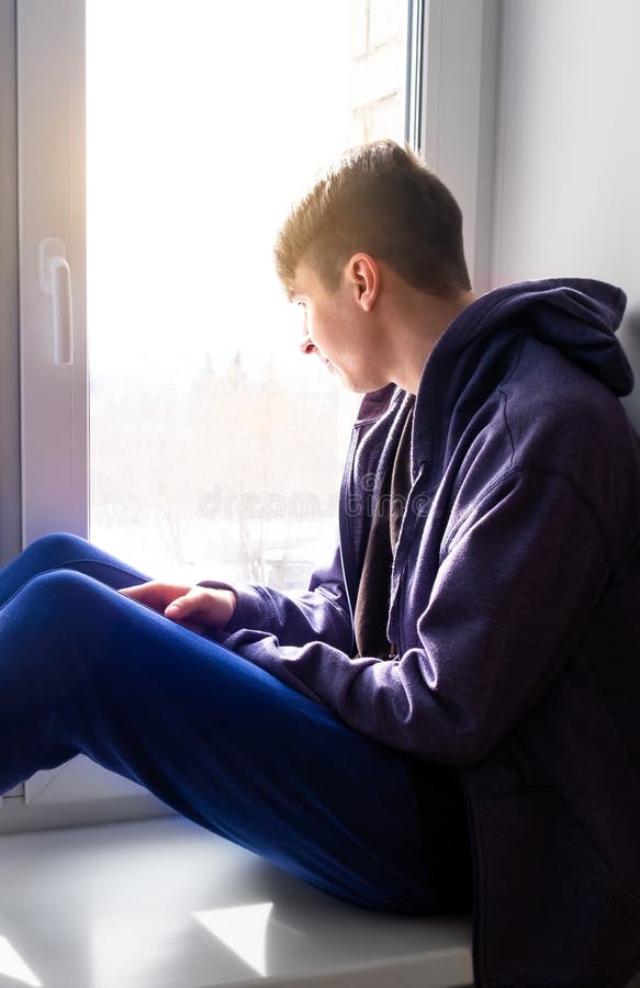 Sad Young Man stock image. Image of depressed, heartsick - 215335965