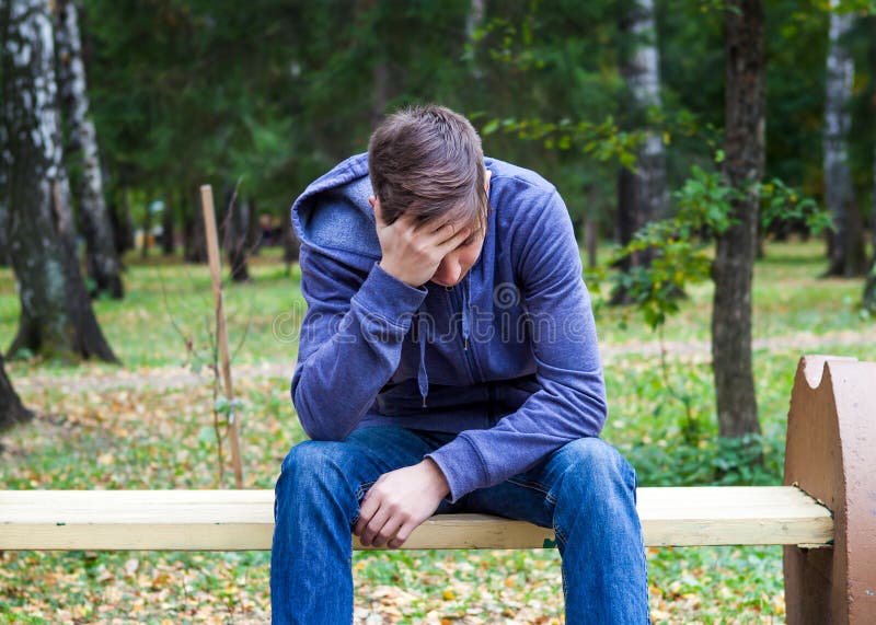 Sad Young Man stock image. Image of desolation, hurt - 188774421