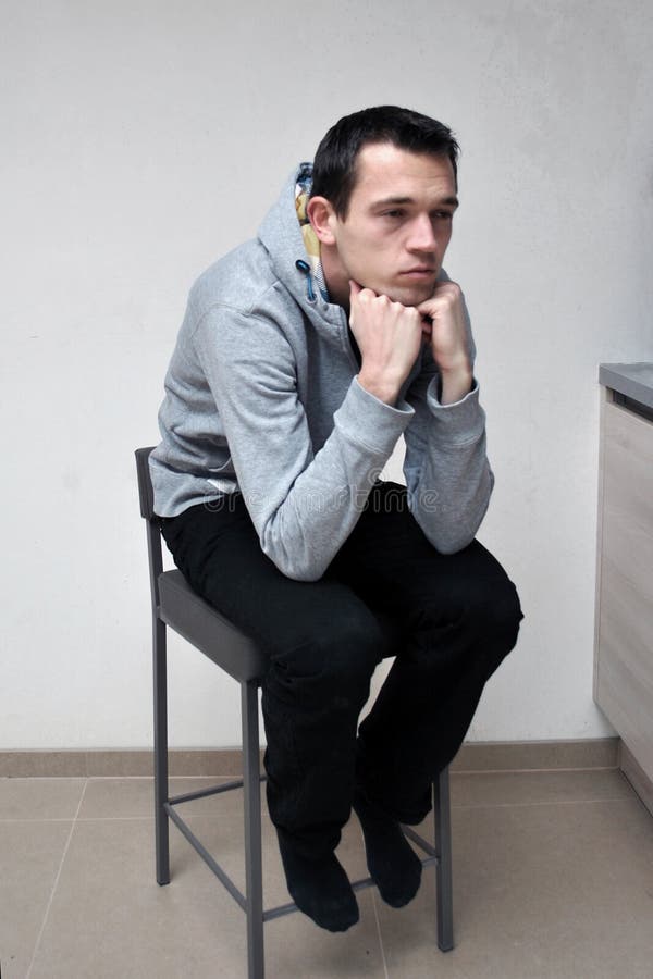 Sad disappointed young man stock image. Image of angry - 65365313