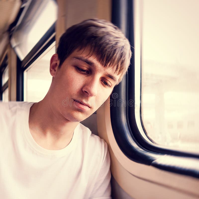 313 Sad Young Man Train Stock Photos - Free & Royalty-Free Stock Photos ...