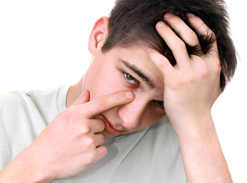 Sad Young Man stock image. Image of stress, despairing - 69479957