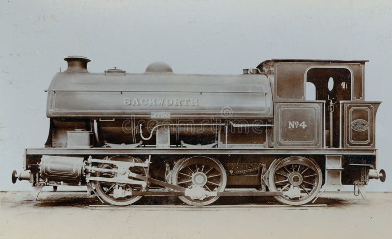 Saddle Tank Engine Built For Backworth Coal Company Picture. Image ...