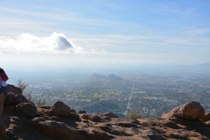Saddleback View Arizona stock image. Image of view, tree - 267219187