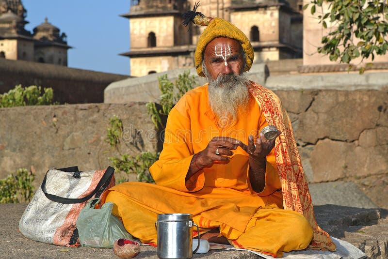 Sadhu editorial stock image. Image of sadhu, clothing - 18878764