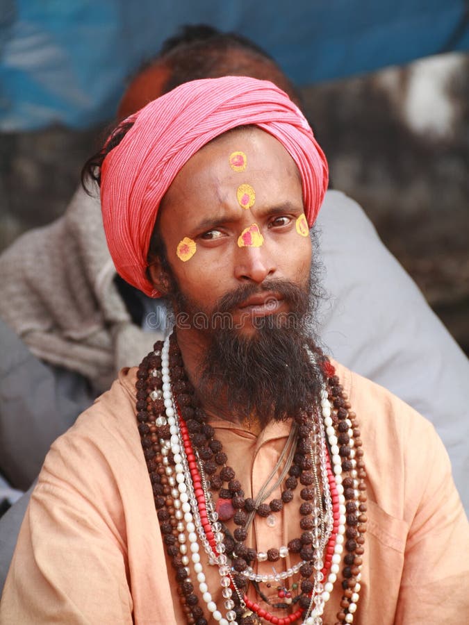 Holy man with flute editorial photography. Image of holy - 79319217