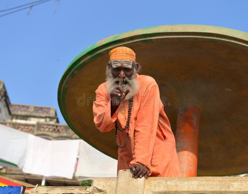Sadhu indou image éditorial. Image du calme, opinion - 27946905
