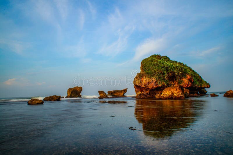 Sadranan Beach stock photo. Image of sadranan, summer - 73202282