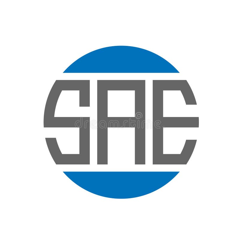 SAE Letter Logo Design on White Background. SAE Creative Initials ...