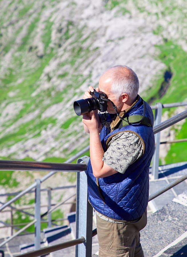 Saentis-Berg, Schweizer Alpen Redaktionelles Bild - Bild von ...