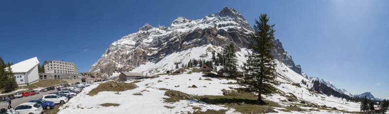 Saentis Mountain Switzerland High Definition Panorama Editorial Image ...