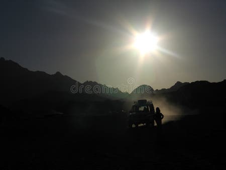 Safari stock image. Image of mountains, rally, dust, jeep - 309337
