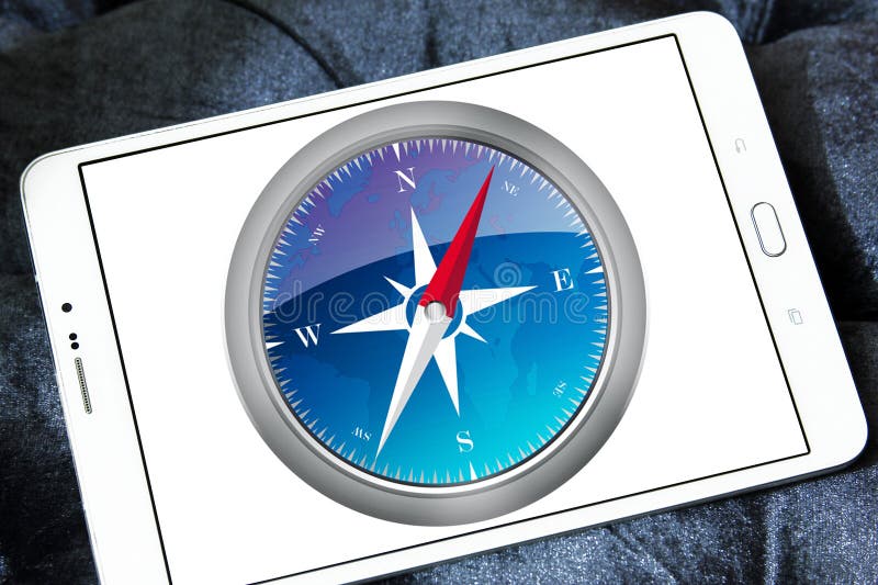 Safari browser logo editorial stock image. Image of networking - 97116684