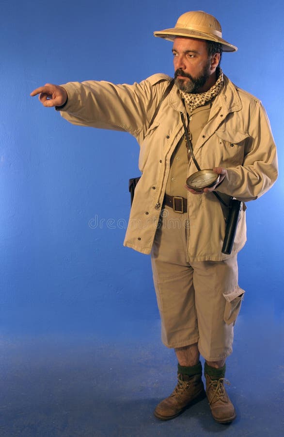 Safari Man 2 Royalty Free Stock Photo - Image: 623155