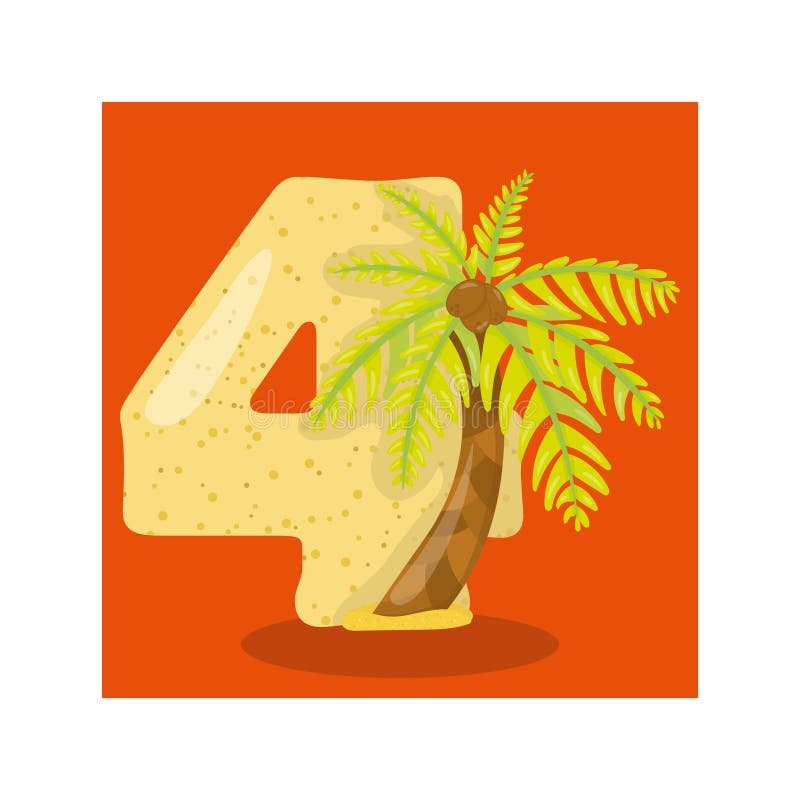 Safari Numbers 1 01 stock vector. Illustration of cartoon - 198990818