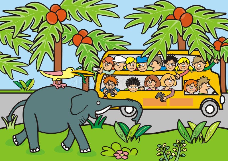 Safari Bus Stock Illustrations – 514 Safari Bus Stock Illustrations ...