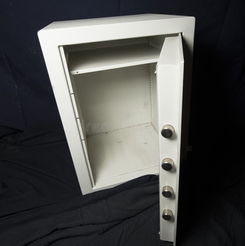 Safe in a Bank for Securing Money Stock Photo - Image of credit ...
