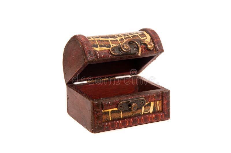 Empty treasure box stock photo. Image of dresser, luxury - 1653516