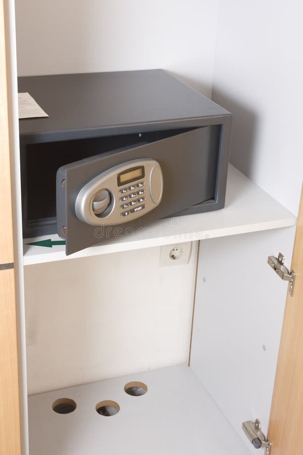 Safe box in closet stock photo. Image of safe, drawer - 5891928