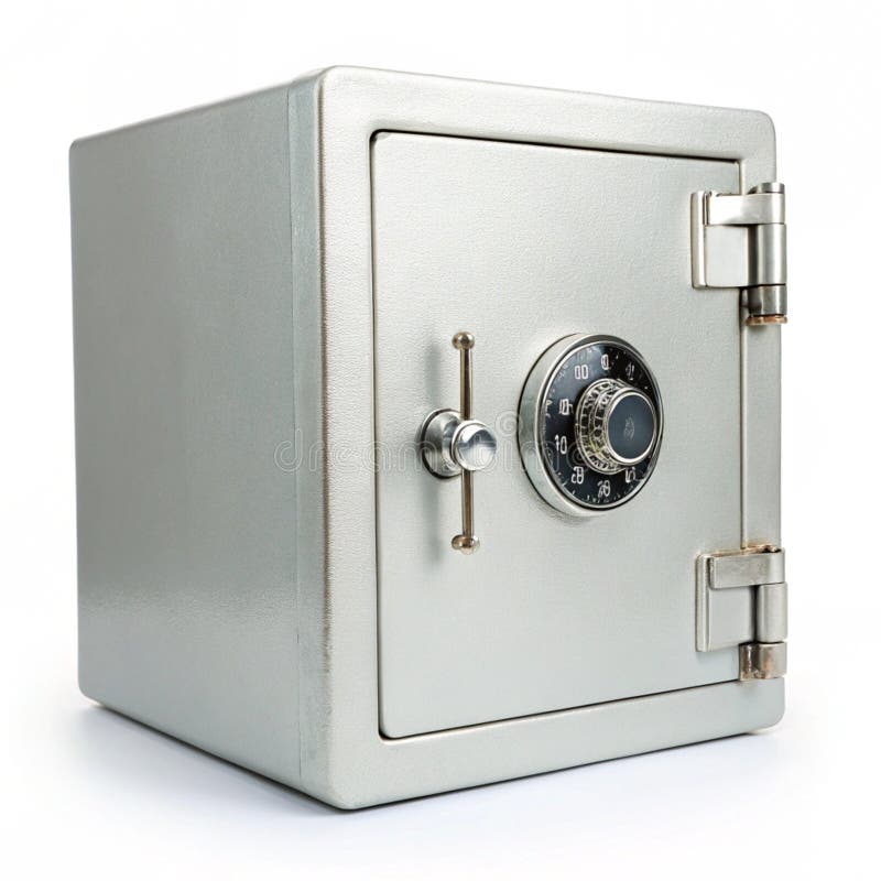 Safe Box Isolated on Transparent Background Stock Illustration ...