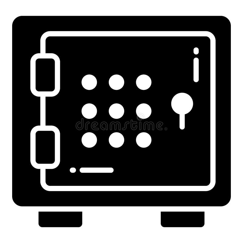 Safe Security, Protection and Security Vector Icons Set Cyber Computer ...