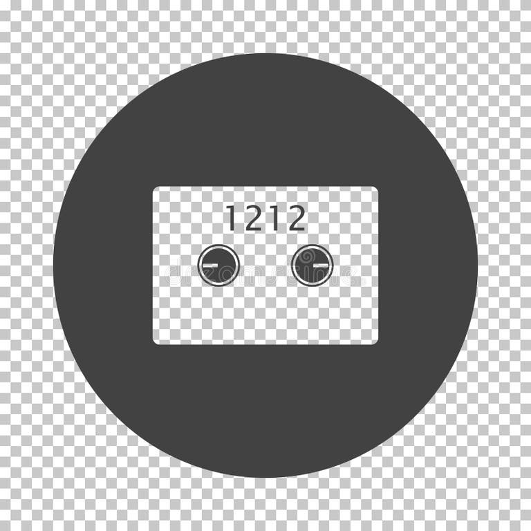 Safe cell icon stock vector. Illustration of cell, security - 144842821