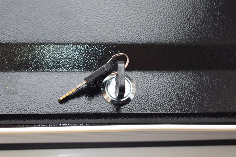 Safe with Code Lock for Safe Storage of Money Stock Image - Image of ...