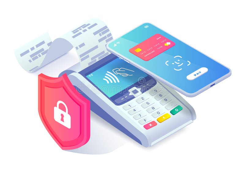 Biometric Pos Terminal Stock Illustrations – 14 Biometric Pos Terminal ...