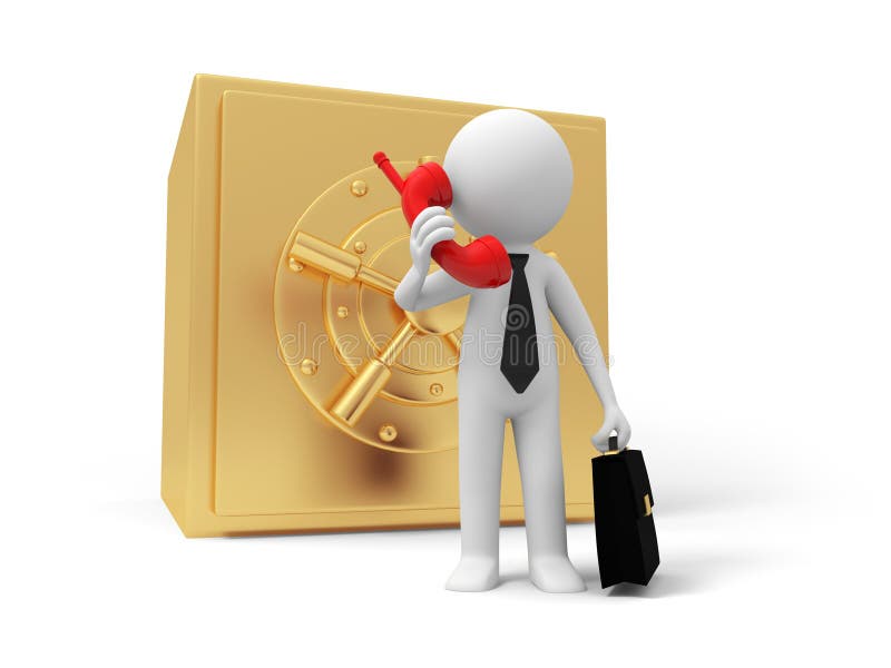 Safe stock illustration. Illustration of background, hand - 30989535