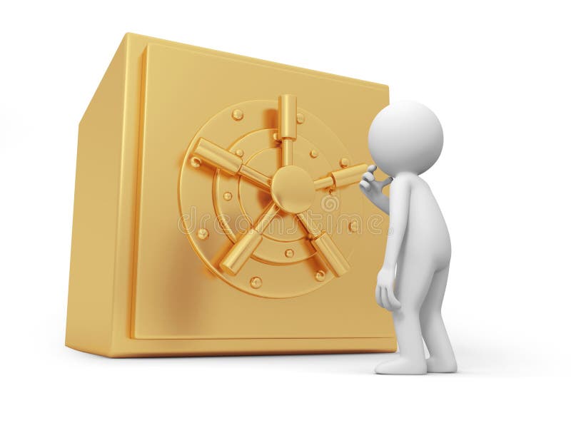 Safe stock illustration. Illustration of concept, mask - 30989484