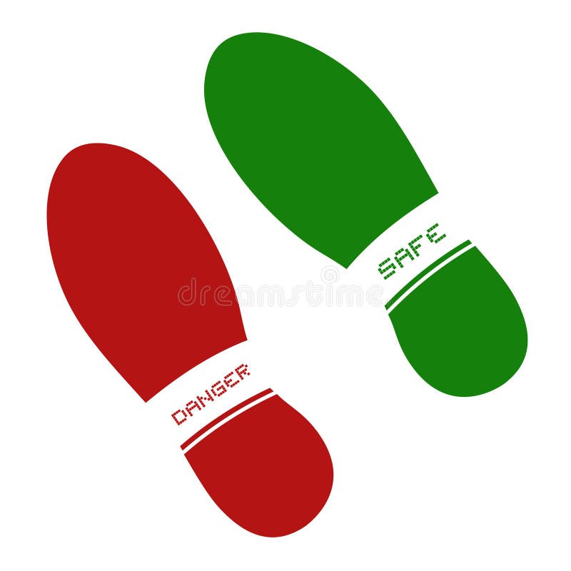 Footstep Symbols Stock Illustrations – 166 Footstep Symbols Stock ...