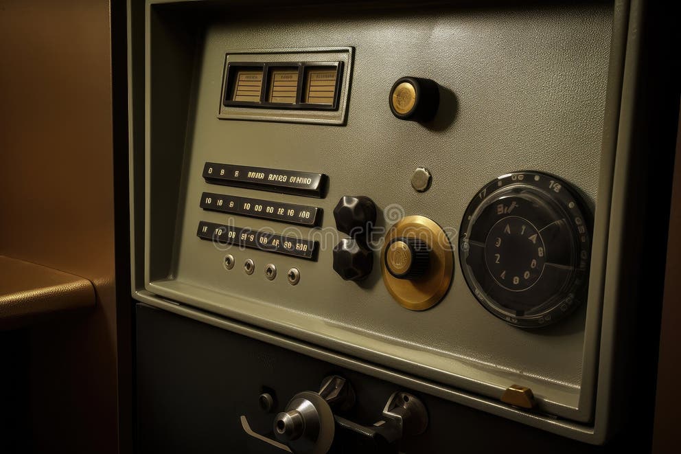 Safe Deposit Box, with Combination Dial and Keypad To Provide Maximum ...