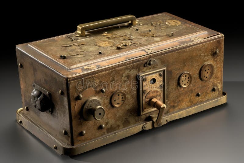 Antique Bank Safe Combination Lock Stock Illustrations – 108 Antique ...