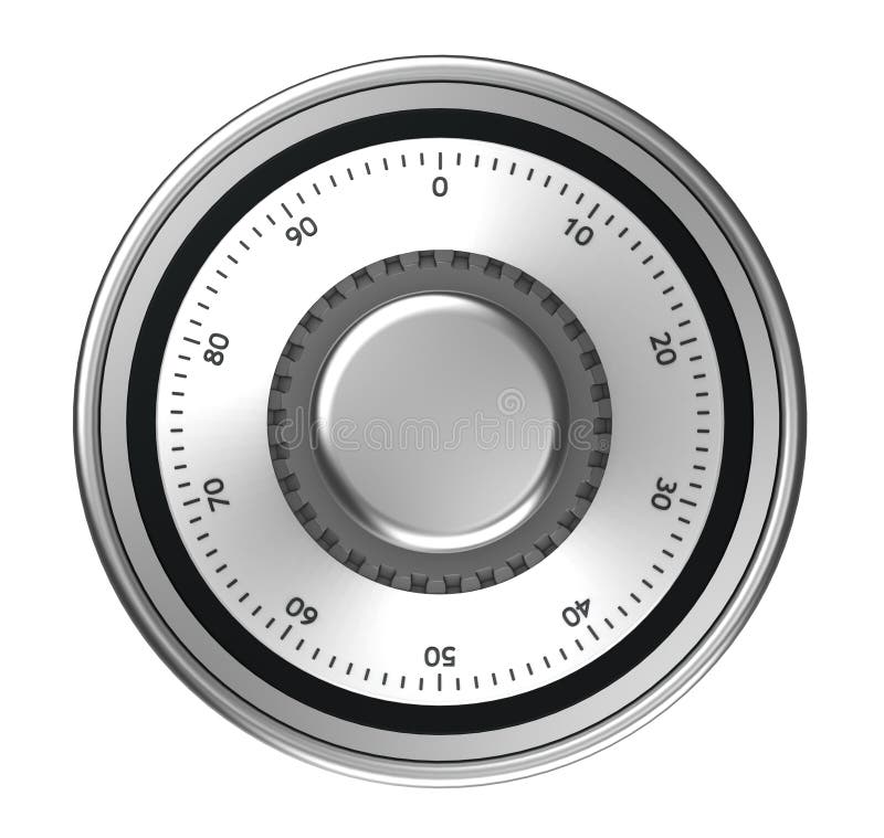 Safe dial stock illustration. Illustration of combination - 25584851